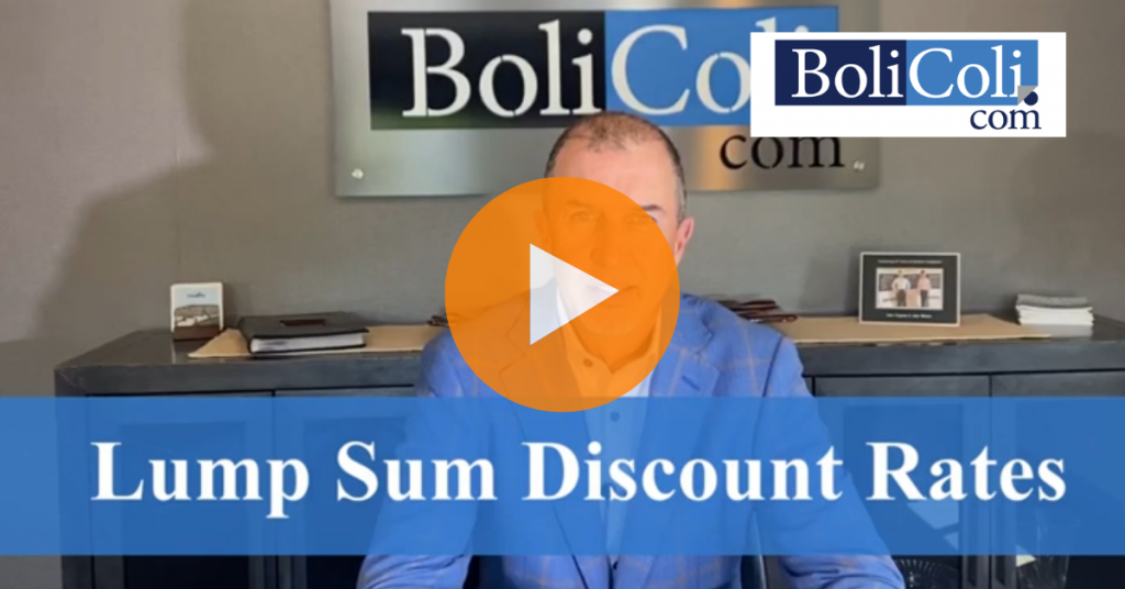 Lump Sum Discount Rates | bolicoli.com